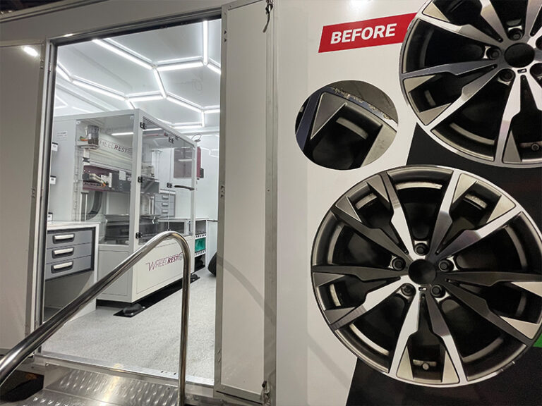 Alloy Wheel Repair Trailer - Great for On-Site Wheel Repairs